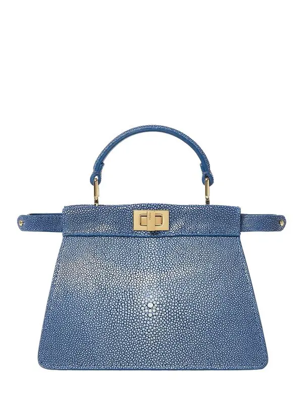 Fendi Peekaboo Iseeu Petite Bag - Light Blue