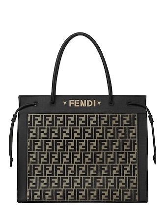 Fendi Magic Shopper Large Bag - Brown