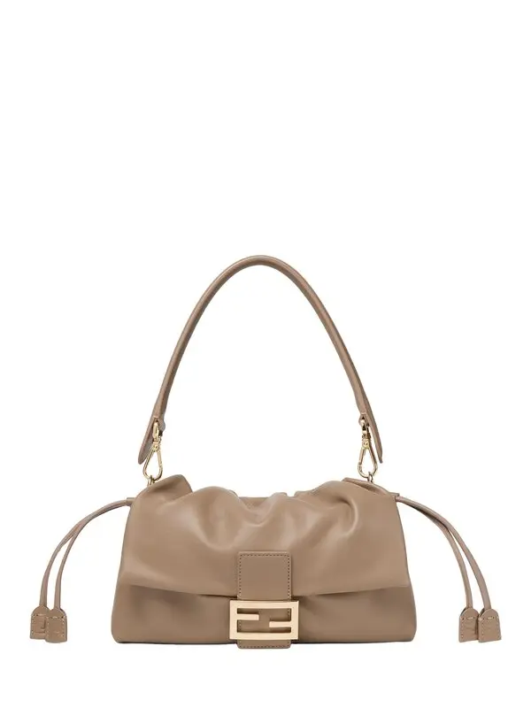 Fendi Baguette Soft Medium Bag - Grey