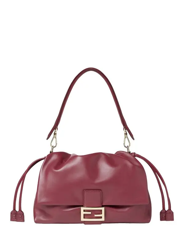 Fendi Baguette Soft Large Bag - Red