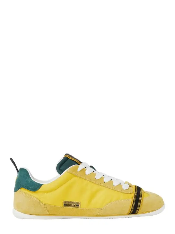 Fendi Wrap Trainers - Yellow