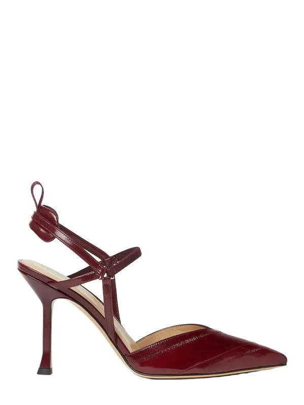 Fendi Colibrì Lite Slingback Stiletto Heel - Red