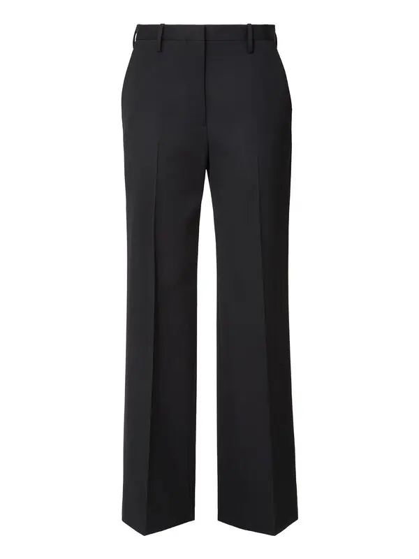 Fendi Wool Trousers - Black