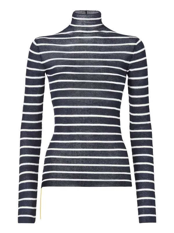 Fendi Fitted Cotton Jumper - Multicolour