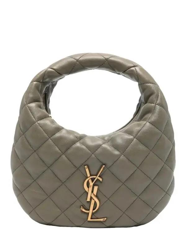 Saint Laurent Quilted Nappa Leather Bag - Green