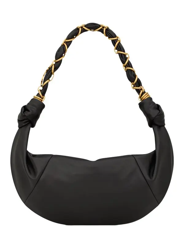 Saint Laurent Small Amalia Shoulder Bag - Black