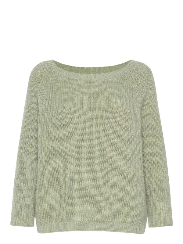 Max Mara Rib-knit Sweater - Green
