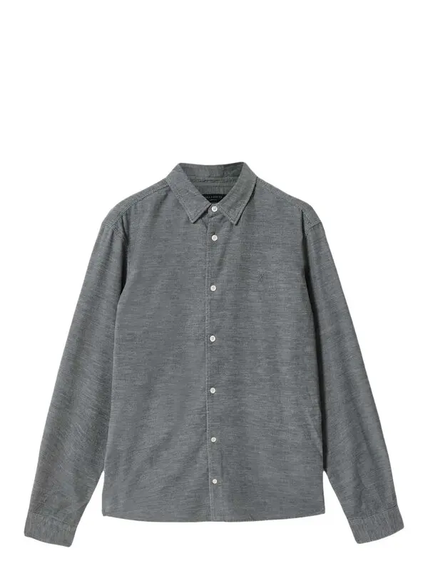 ALLSAINTS Organic Cotton Lorella Shirt - Grey