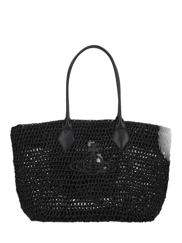VIVIENNE WESTWOOD Alana Small Tote Bag - Black