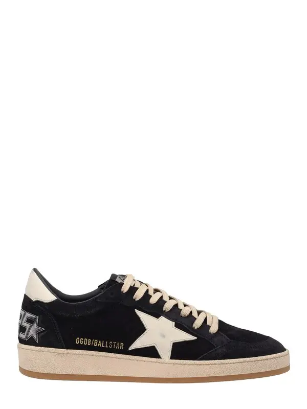 GOLDEN GOOSE Ball Star Sneakers - Black