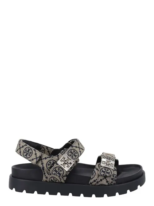 Tory Burch Mellow T Monogram" Sandals - Multicolour