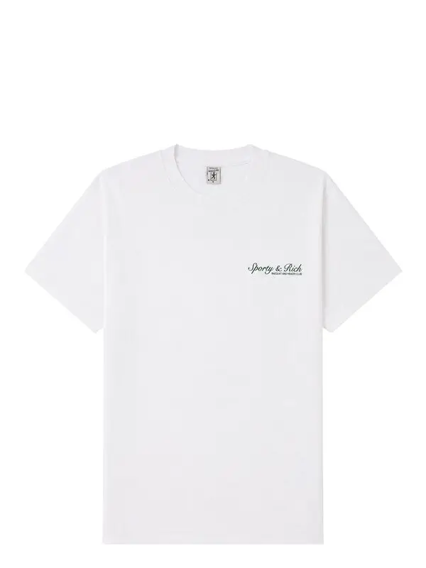 SPORTY & RICH Syracuse T-shirt - White