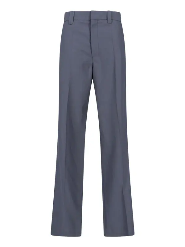 LEMAIRE Tailored Straight-leg Trousers - Grey