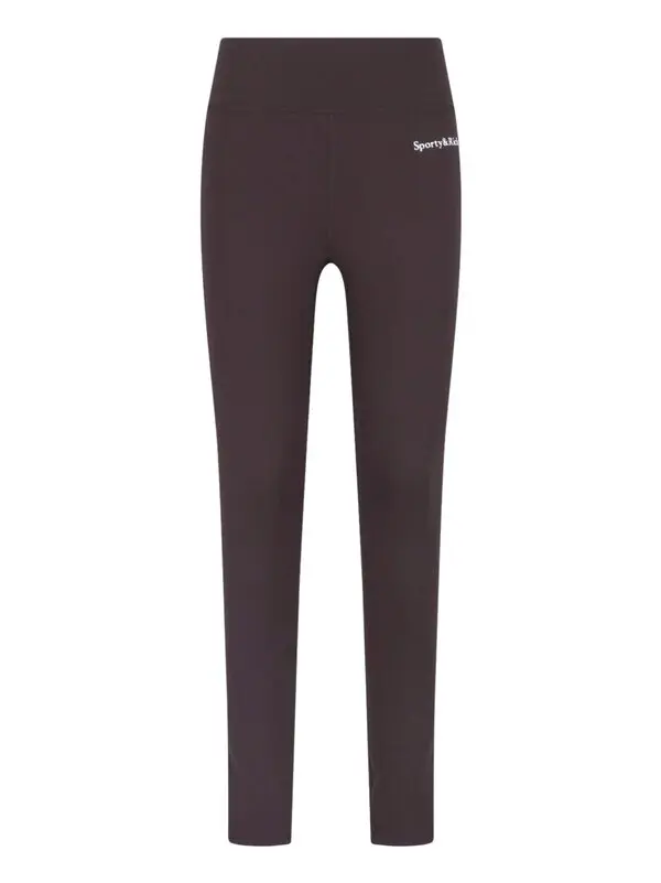 SPORTY & RICH Stretch Performance Trousers - Brown