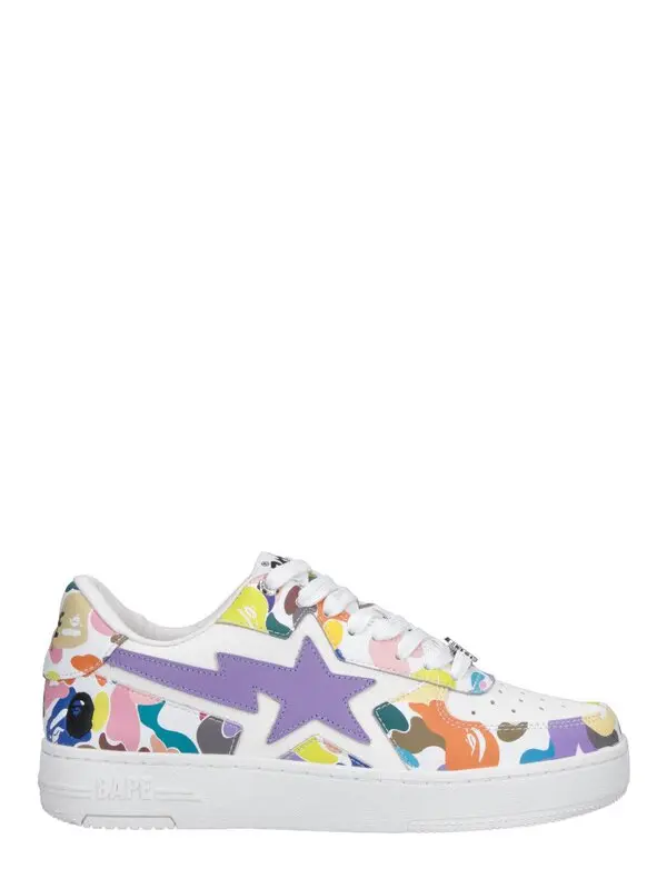 A BATHING APE Streetwear Sneakers" Low Top Sneakers - White