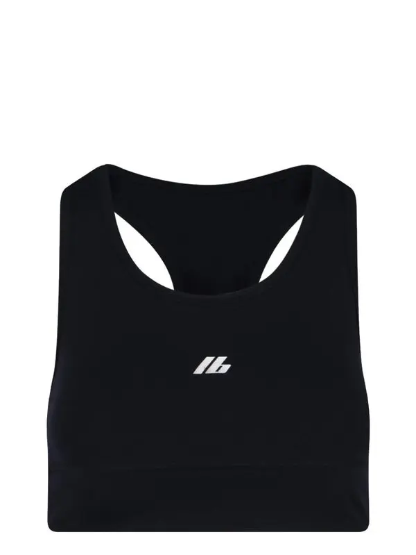 Balenciaga Sculpted Seamless Stretch Tank Top - Black