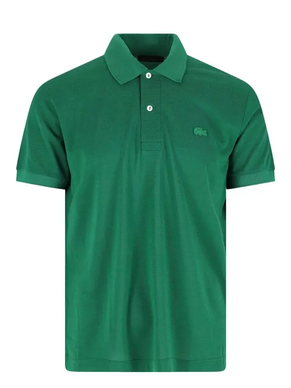 Lacoste 100% Silk Polo Shirt - Green