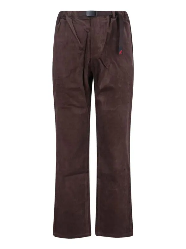 Gramicci 100% Cotton Twill Trousers - Brown