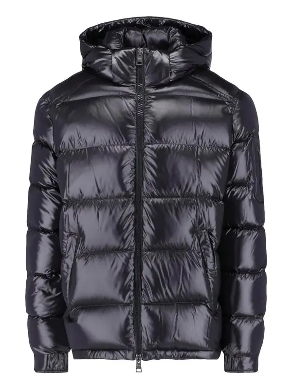 Herno Hooded Puffer Jacket - Black