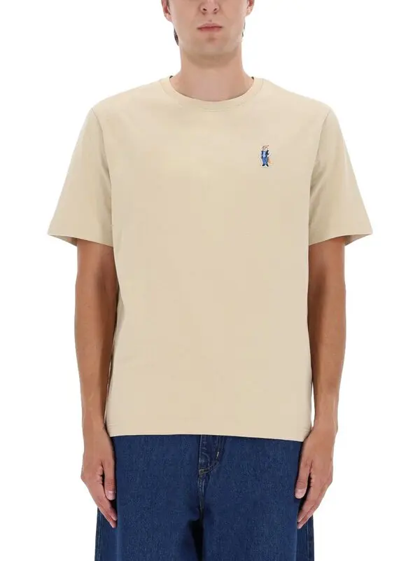 Maison Kitsuné Iconic T-shirt Fall/winter 2025 - Beige