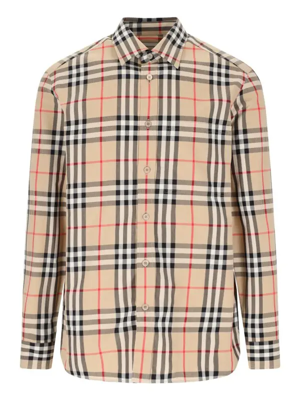 Burberry Caxtan Poplin Shirt - Beige