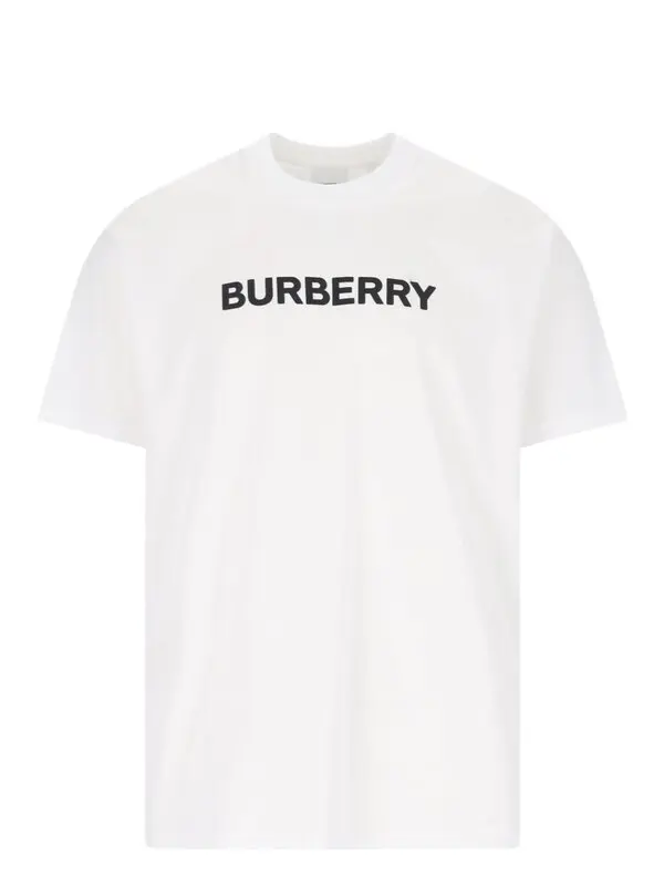 Burberry Logo Graphic T-shirt - White