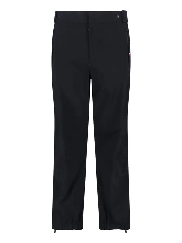 Moncler Technical Polyamide Trousers - Black