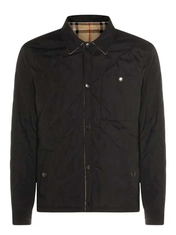 Burberry Reversible Quilted Jacket - Black