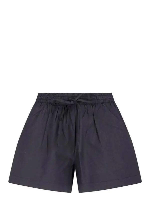Matteau Tapered Satin Trousers - Black
