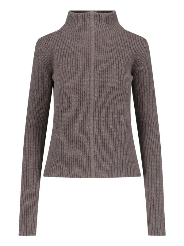 Rick Owens Cashmere-wool Crewneck Sweater - Brown
