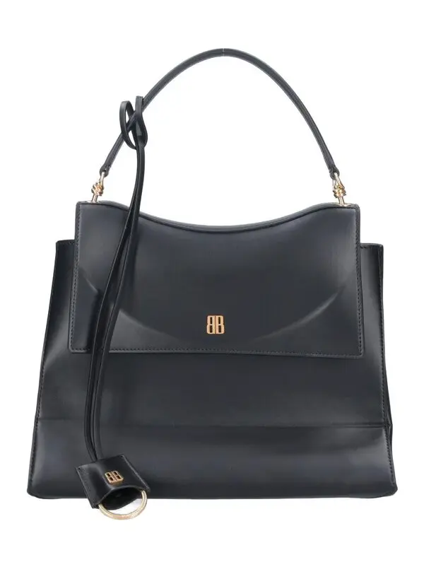 Balenciaga Top Handle Shoulder Bag - Black