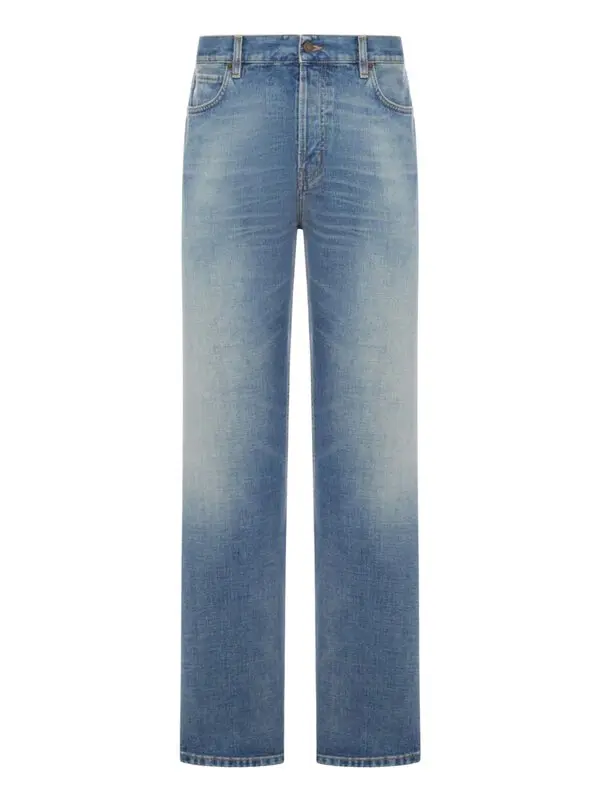 HAIKURE Light Wash Flare Jeans - Blue