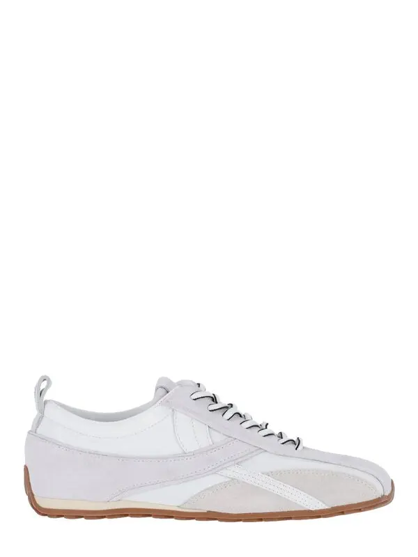 ALOHAS Fashion-forward Round Toe Sneakers - White