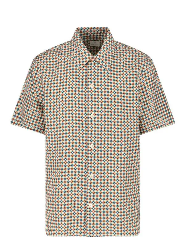 Paul Smith Multicolor-style Lyocell & Cotton Shirt - Multicolour