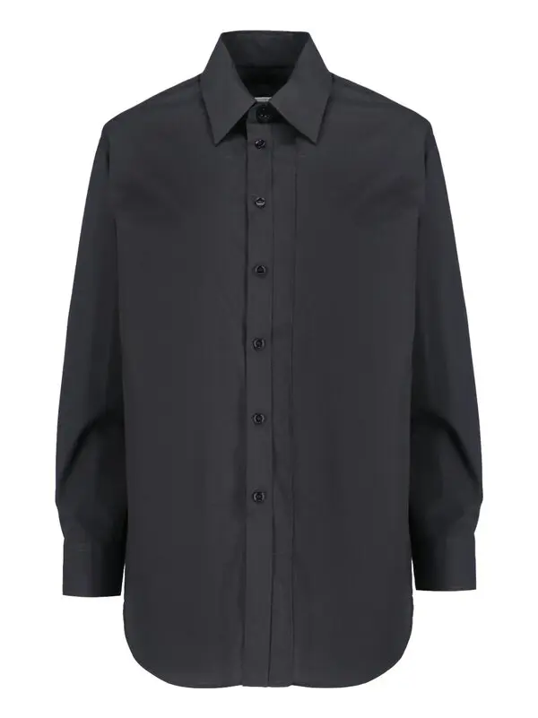 MAISON MARGIELA Cotton Viscose Shirt - Black