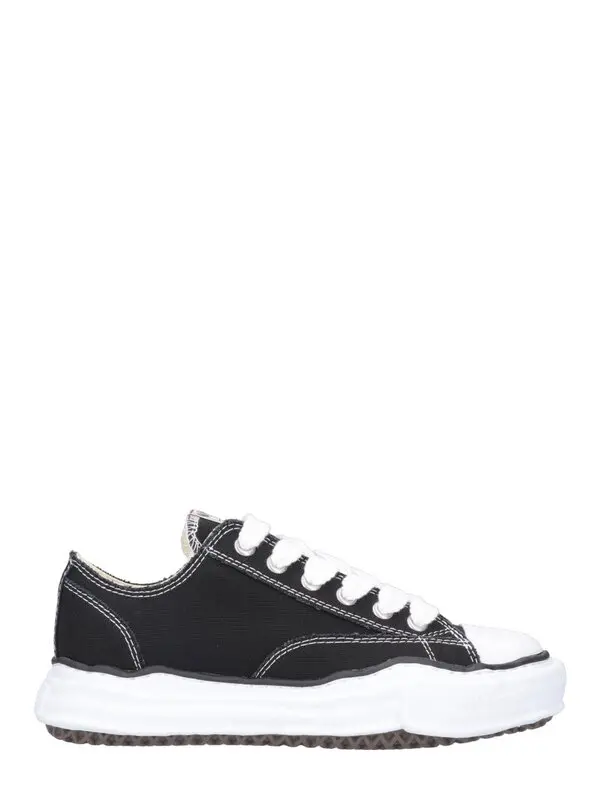 Mihara Yasuhiro High-top Sneakers With Rubber Sole - Black