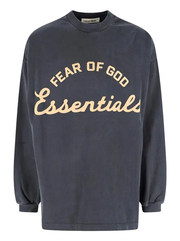 Fear Of God Inspired 100% Cotton T-shirt For - Grey