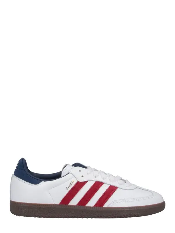 Adidas Samba" 100% Leather Sneakers - White