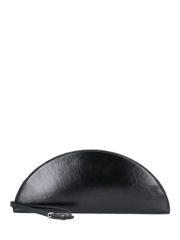 MAISON MARGIELA Structured Bovine Leather Handbag - Black