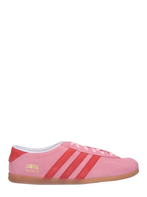 Adidas Light & Natural Leather And Textile Sneakers - Pink