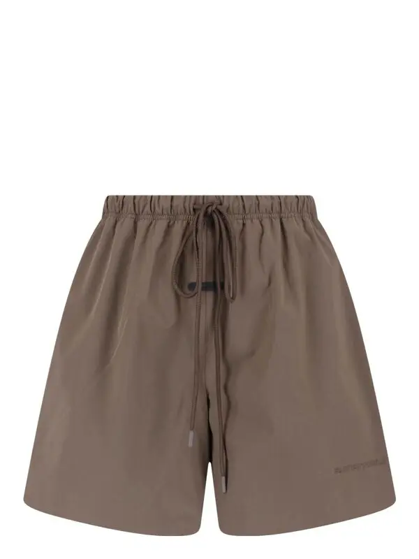 Fear Of God Tapered Polyester Trousers - Brown