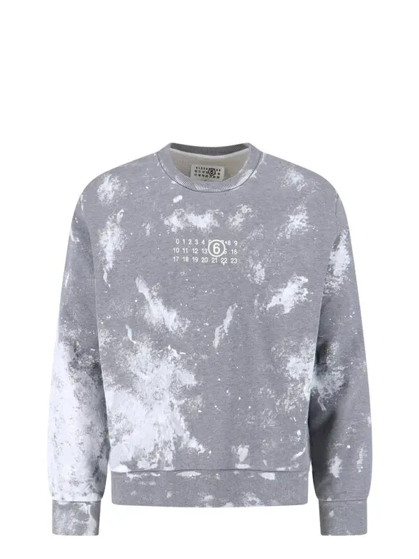 MAISON MARGIELA Ribbed Knit Full-zip Sweater - Grey