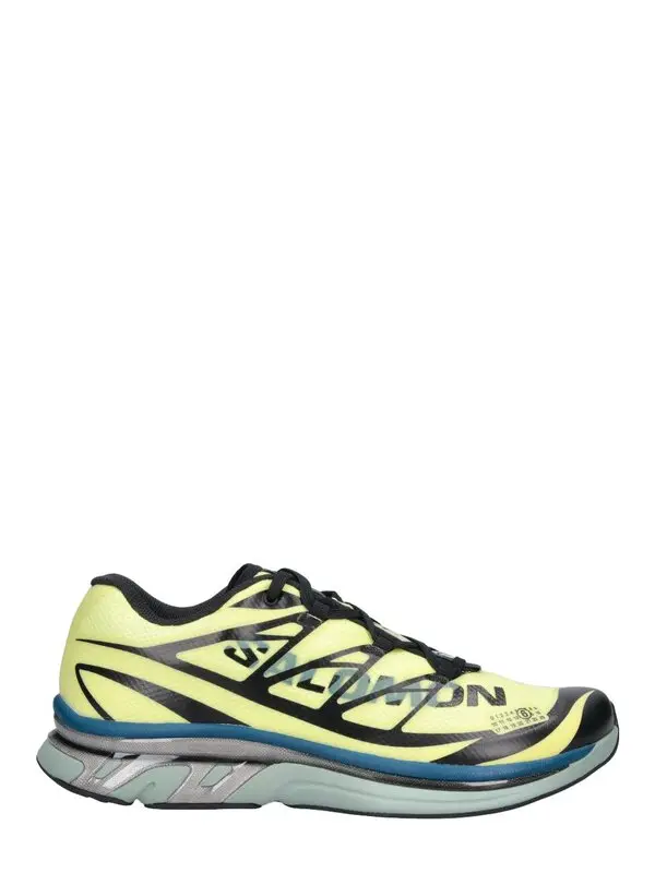 MAISON MARGIELA Low-top Sneakers With Contrast Detailing - Yellow