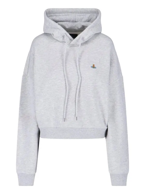 VIVIENNE WESTWOOD Cotton Hoodie - Grey