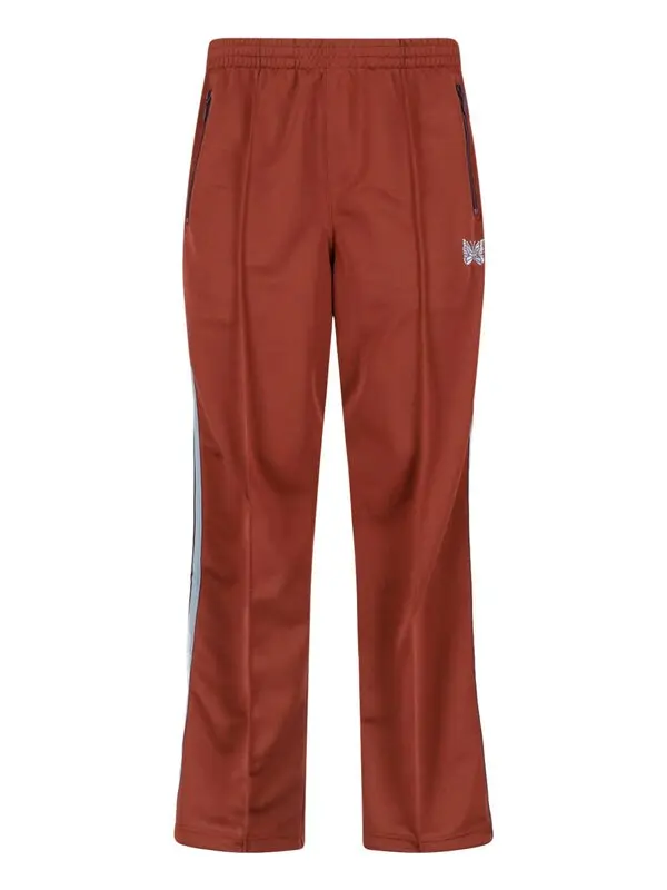 Needles Poly Twill Track Trousers - Red