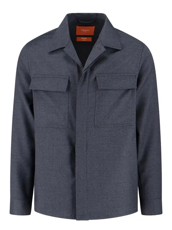CRUNA 100% Virgin Wool Shirt - Grey