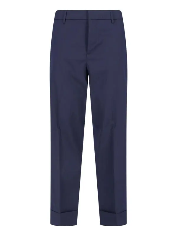 CRUNA Tailored Tapered Trousers - Blue