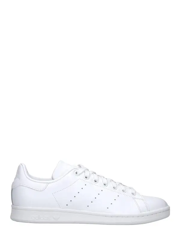 Adidas Leather Low Top Sneakers - White