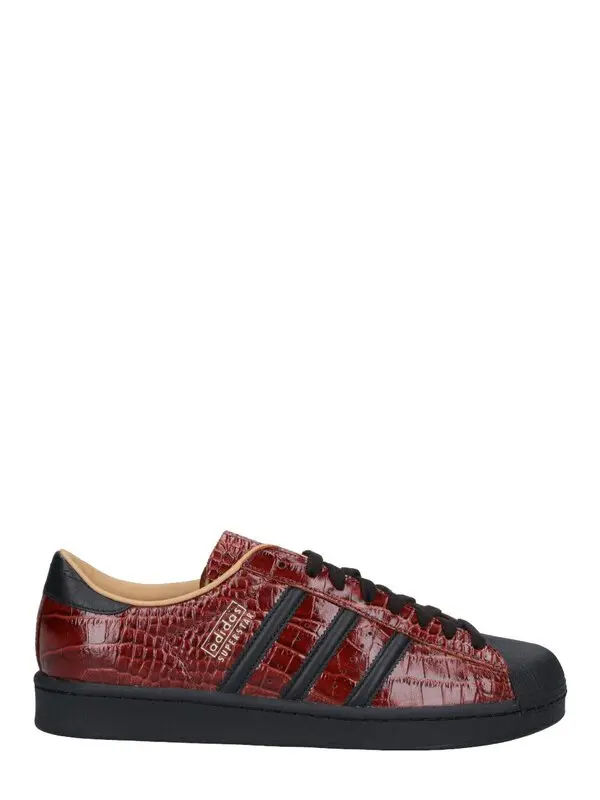 Adidas Leather Sneakers - Brown