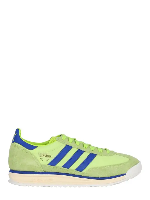 Adidas Leather Lace-up Sneakers - Green